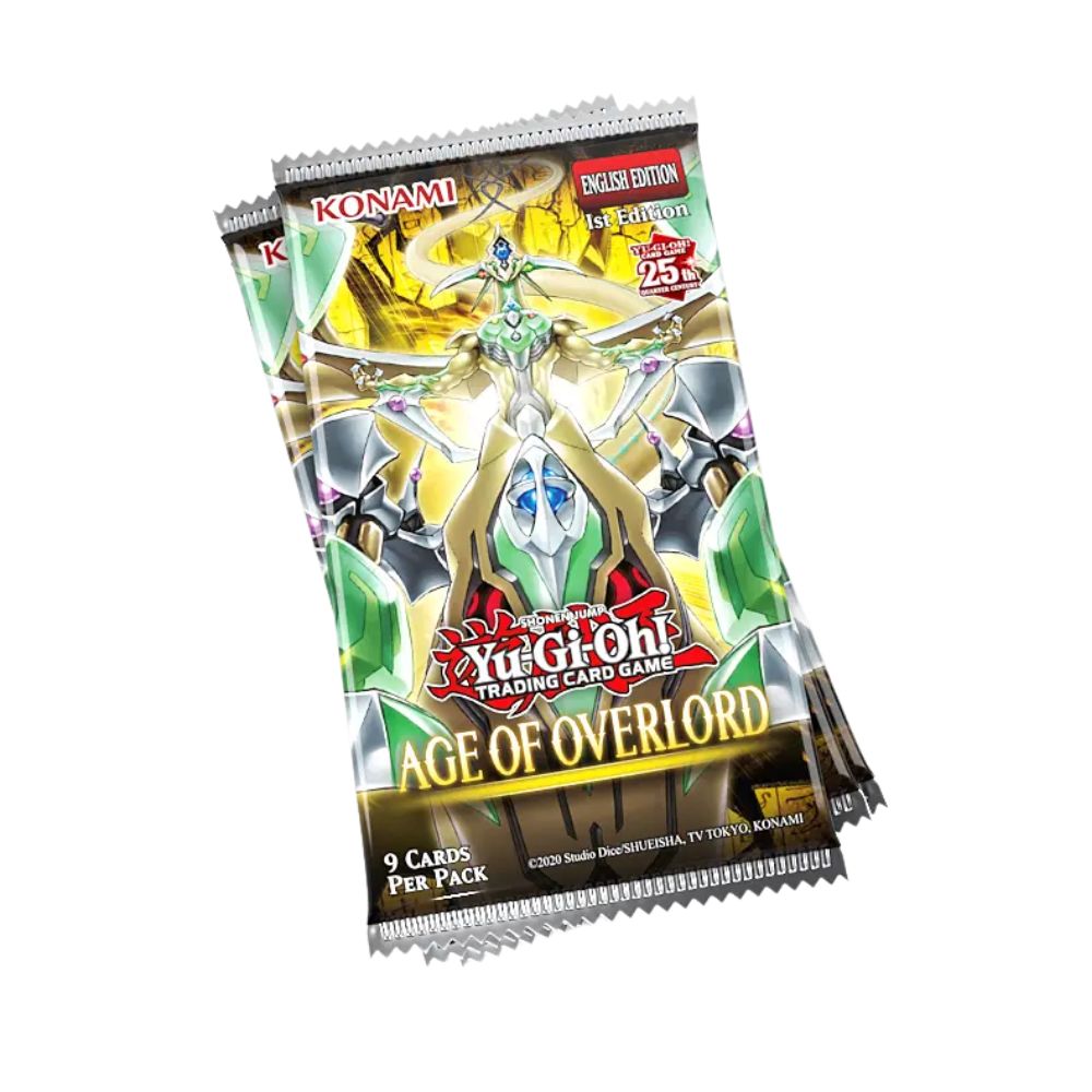 Yu-Gi-Oh! TCG Age Of Overlord Booster Pack – Retroble