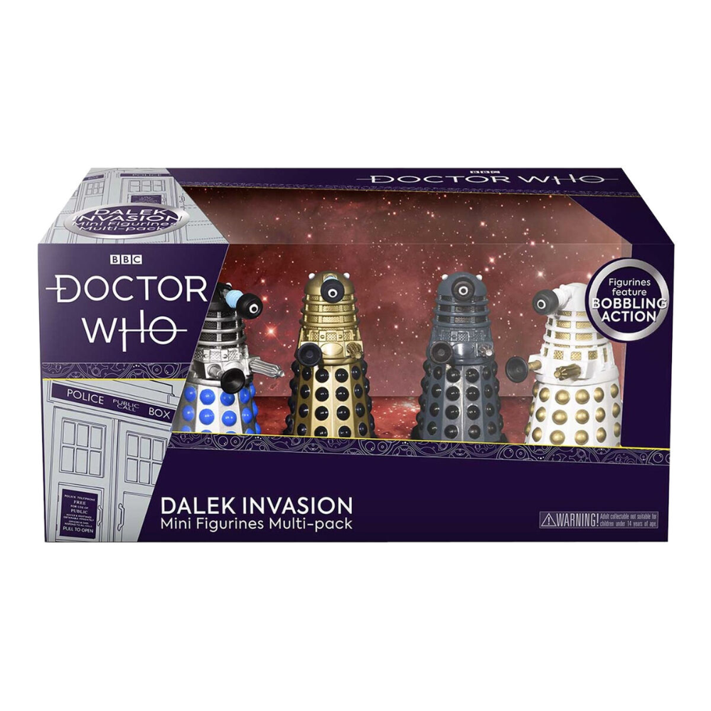 BBC Doctor Who Dalek Invasion Mini Figurines Multi-Pack – Retroble