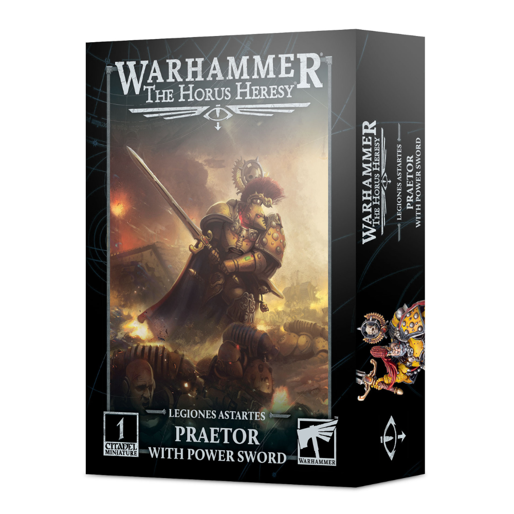 Warhammer The Horus Heresy Legiones Astartes Praetor With Power Sword ...